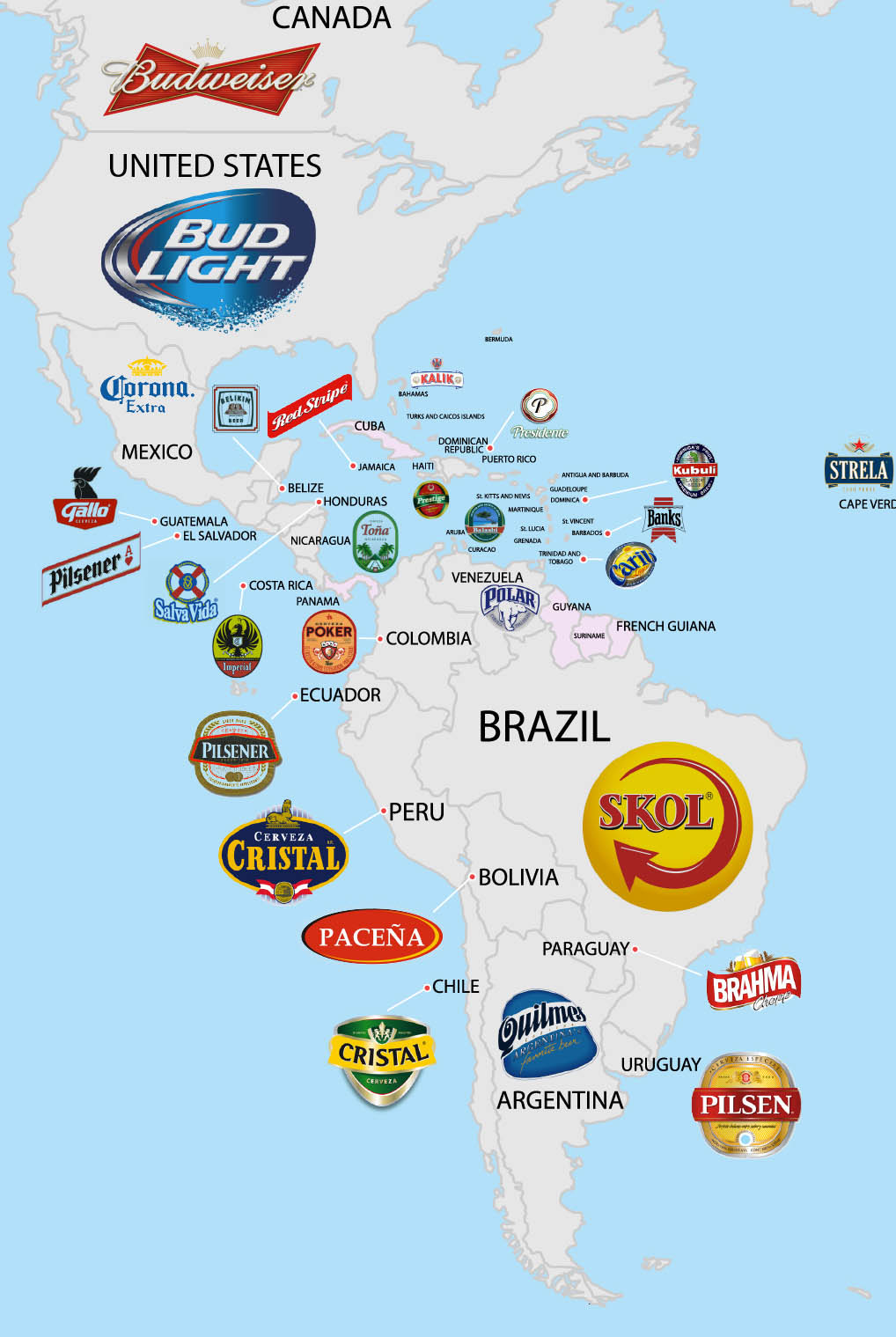 Every Country’s Most Popular Beer – KNODY